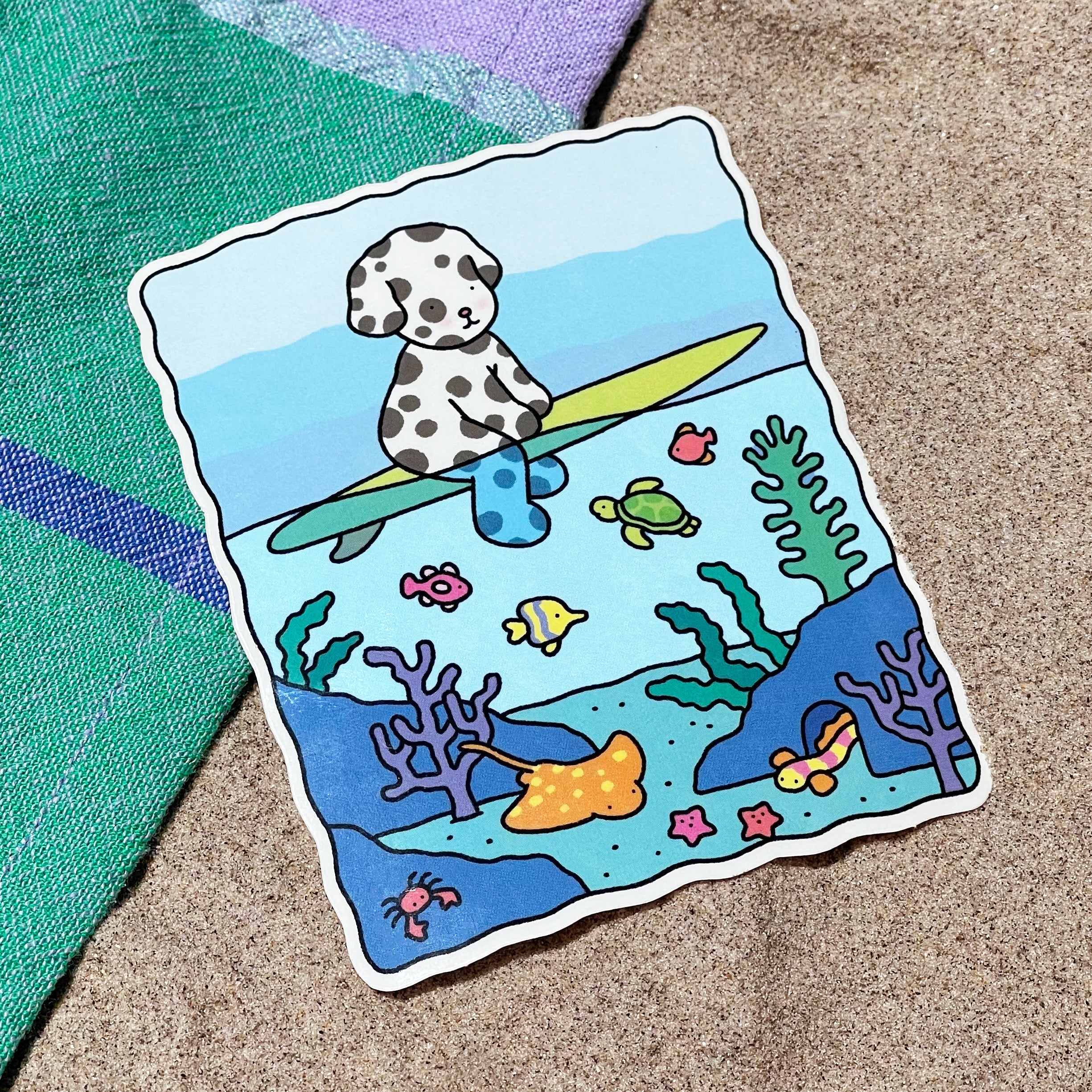 Underwater Clear Sticker – Bobbie Goods