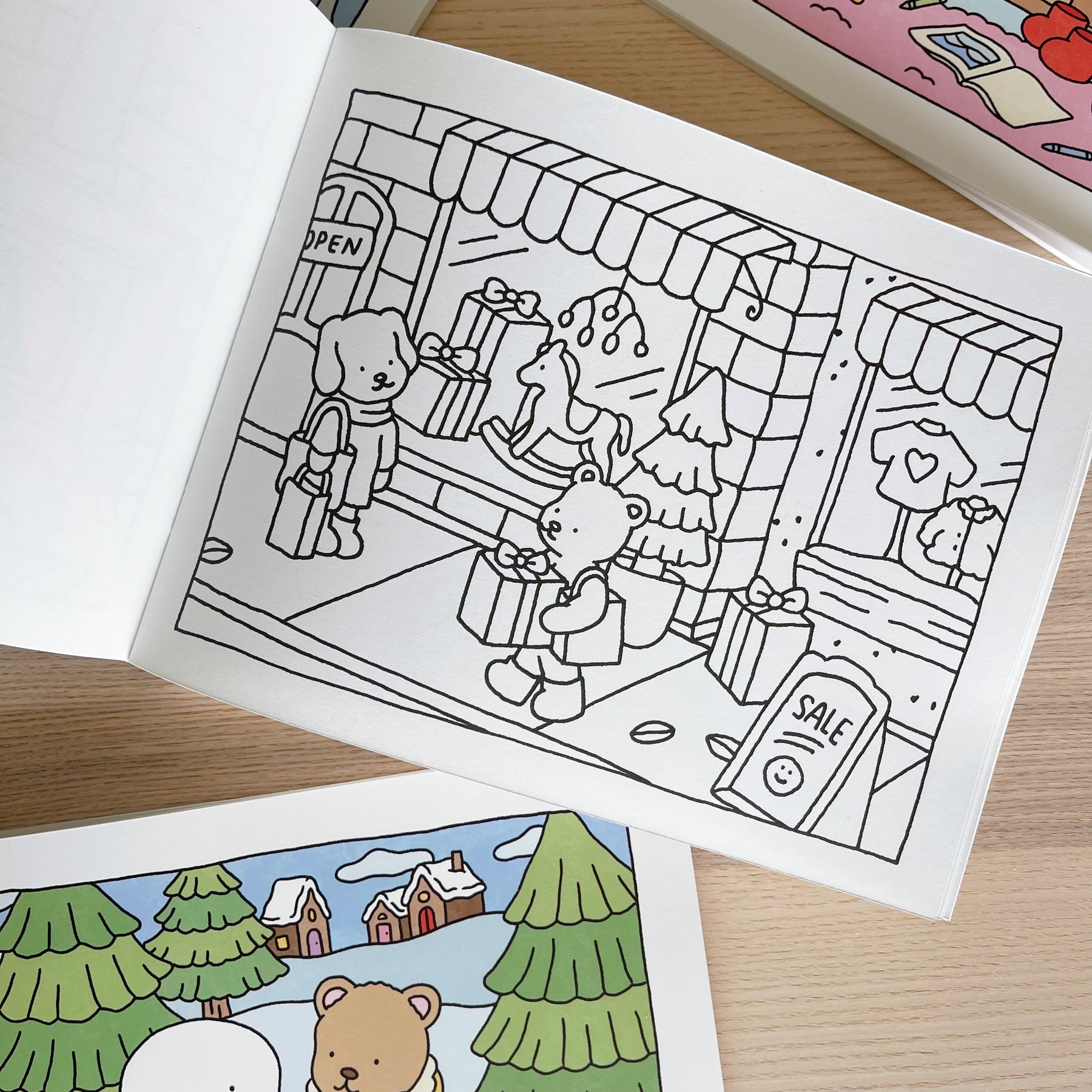 Winter Coloring Book 21 Bobbie Goods Winter Coloring Book 21 Bobbie Goods