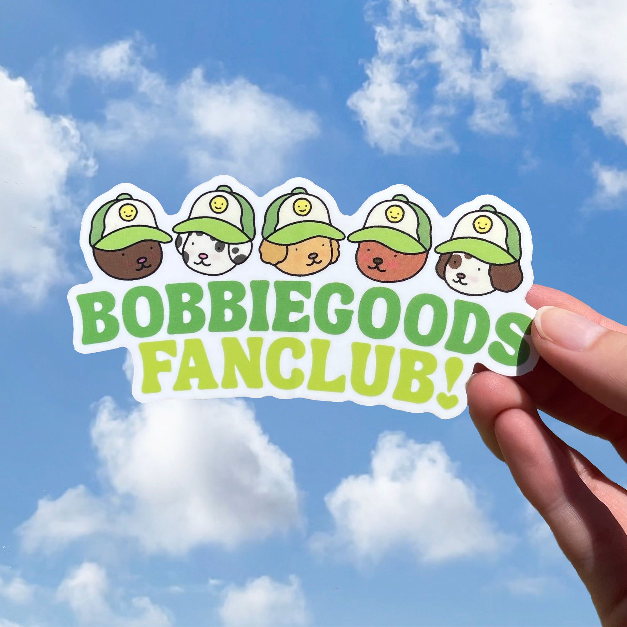 Fan Club Sticker – Bobbie Goods